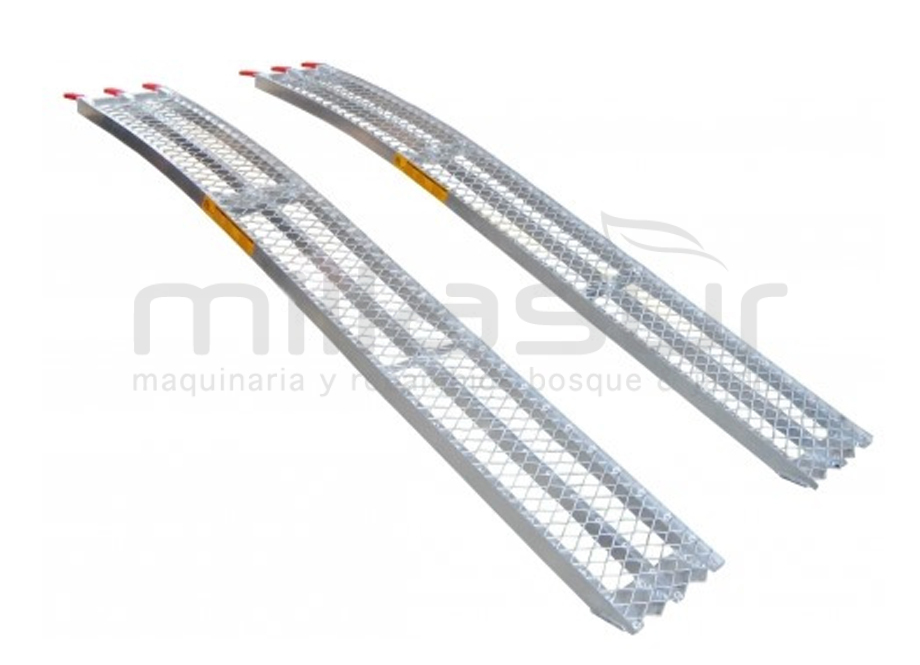 CURVED ALUMINUM RAMPS 2260 X 300 ( UP TO 680 KGS./SET) | Millasur ...